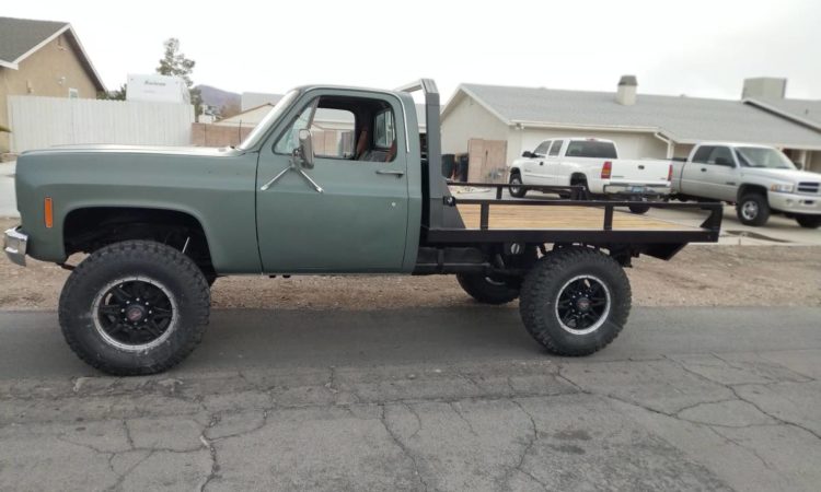 77 Chevy K20 Bonanza Flatbed – CIRCA CLASSIC TRUCKS